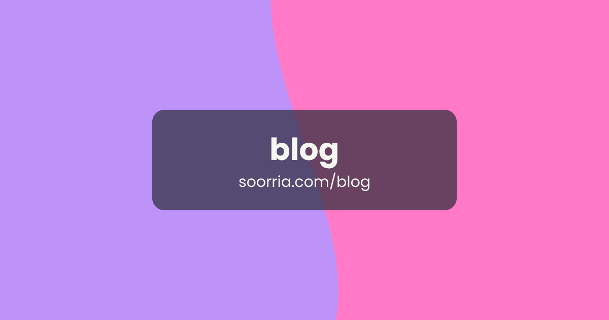 Blog • Soorria Saruva